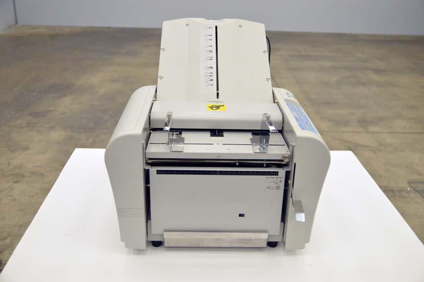 Lot #102: MBM 306A automatic tabletop folder - WireBids
